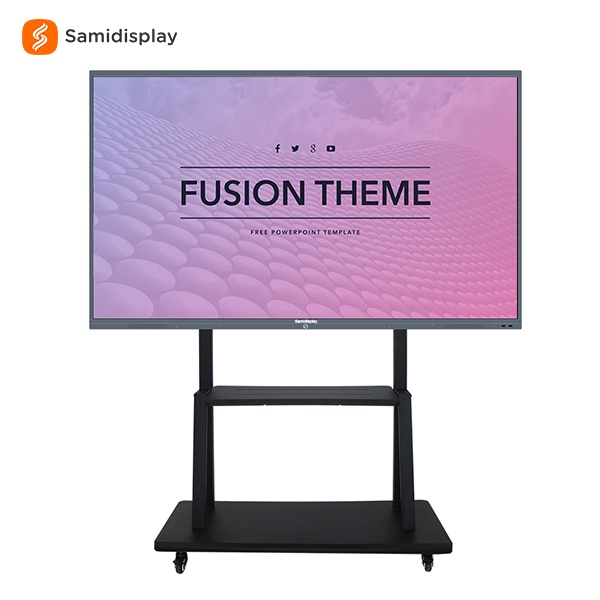 Big Portable Smart Board Monitor Use in the Classroom