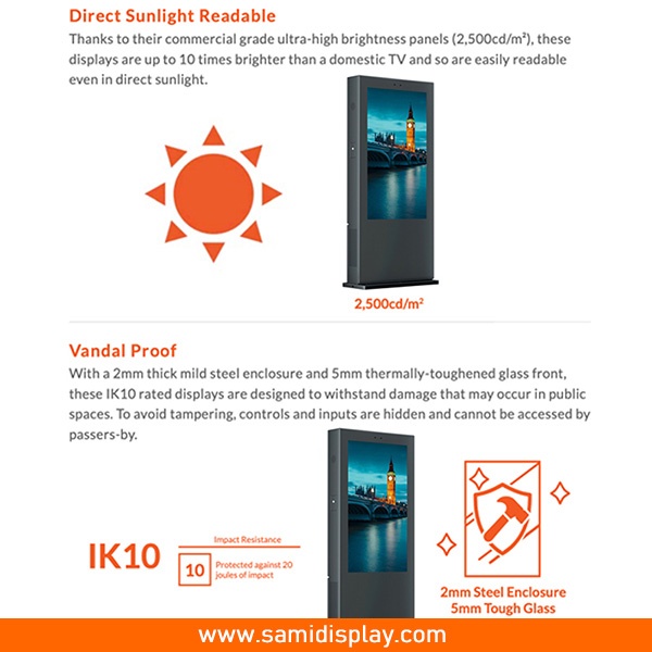 Waterproof Lcd Outdoor Advertising Digital Display Screens