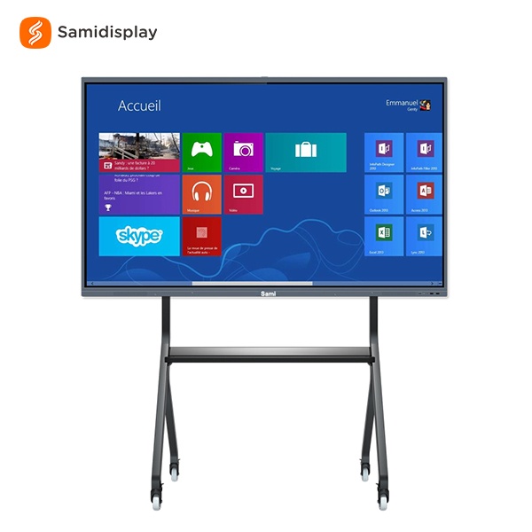 65 Inch 4K Smart Board for Coaching by Samidisplay, Affordable Smart ...