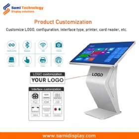 32 inch Interactive Touch Screen Indoor Kiosk With Android Or Windows